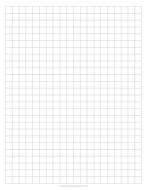 Free Printable 1 Cm Graph Paper PDF